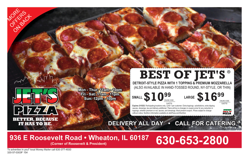Jet's pizza deals store
